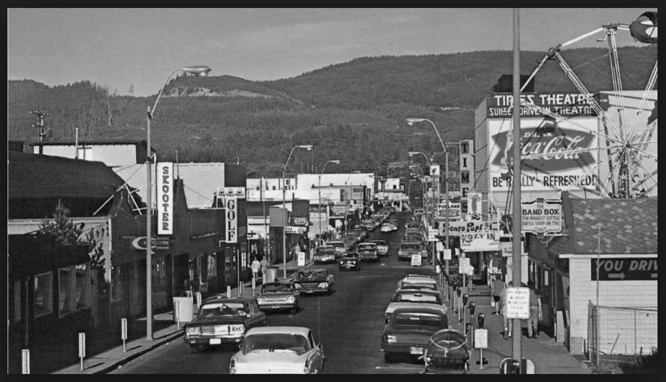 Gayway Park in the early 1960s - Seaside Oregon