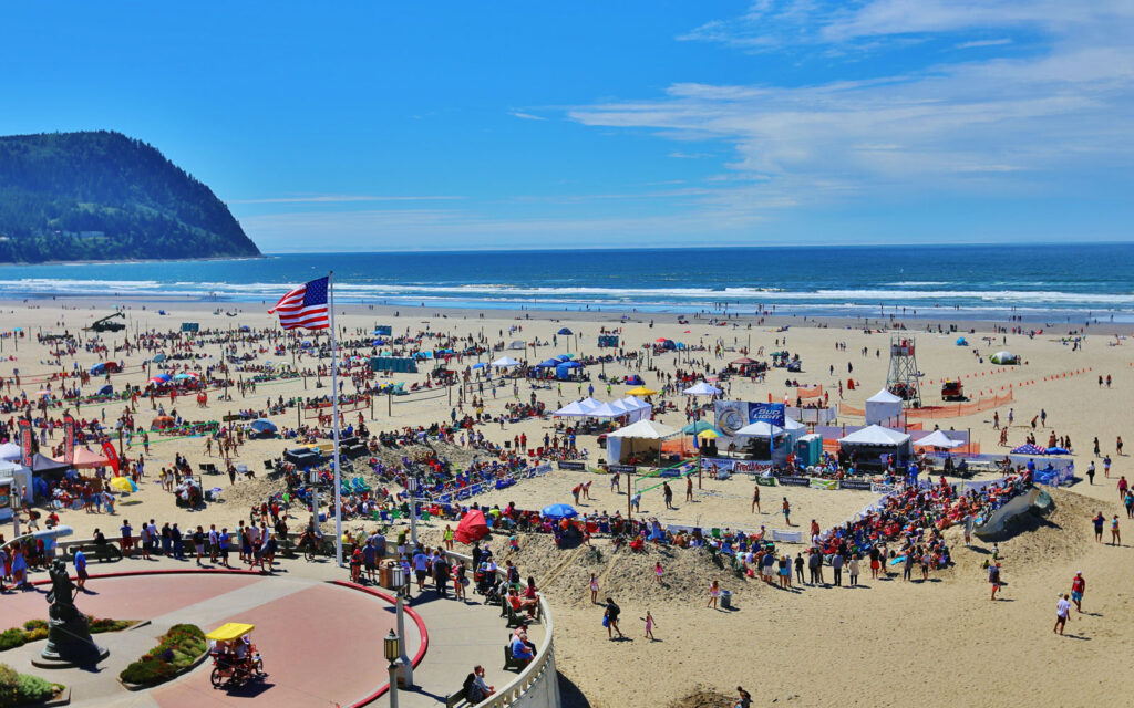 Seaside Promenade - Seaside Oregon